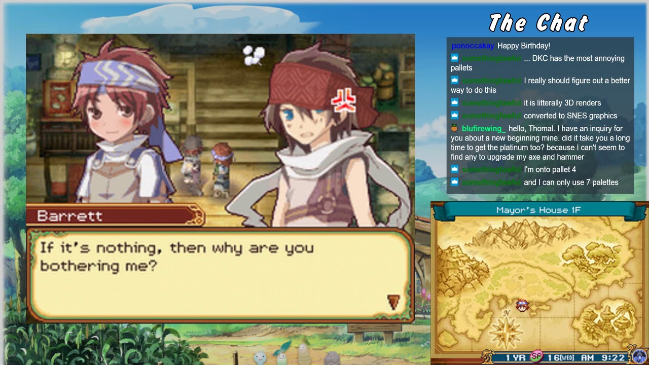 Rune Factory 2 Stream: Session 03 - YouTube