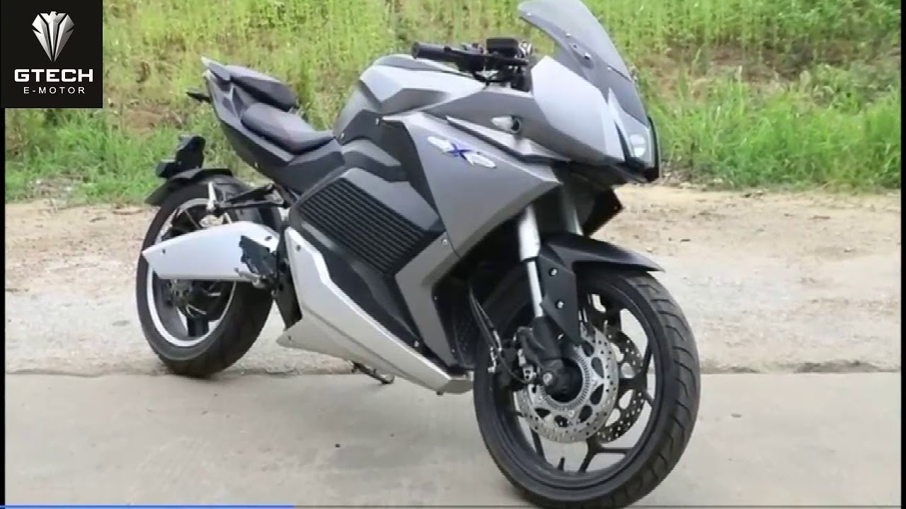 High speed Pretty cool Electric motorcycle - YouTube