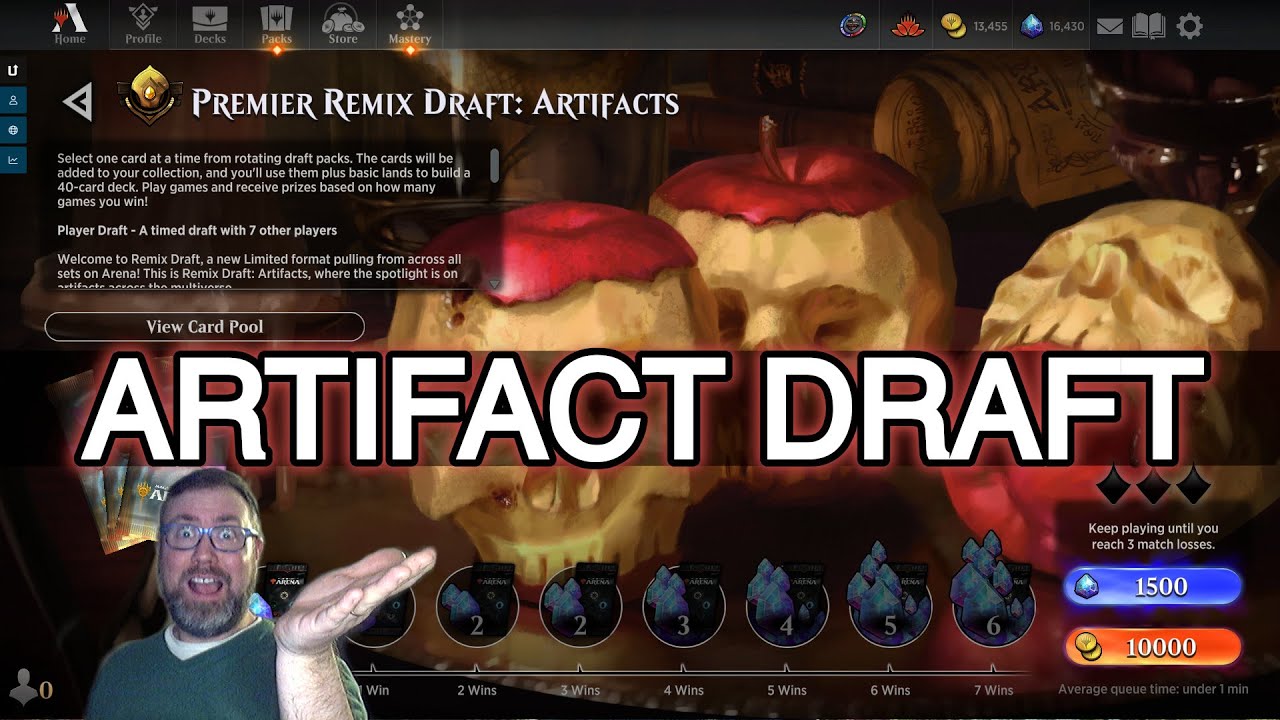 Premiere Remix Draft: Artifacts - Live on MTG Arena (Artifact Cube ...