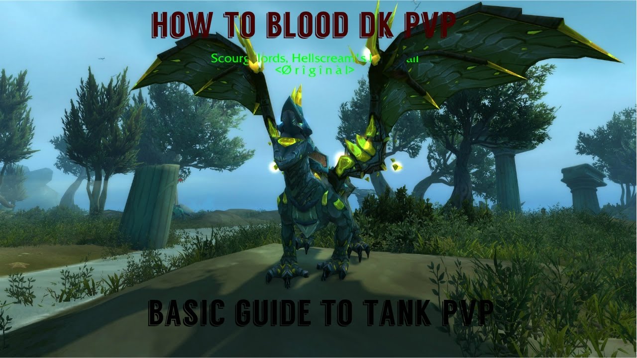 Basic Guide To Blood DK PvP (How to Tank In Arenas/Rotation) - YouTube