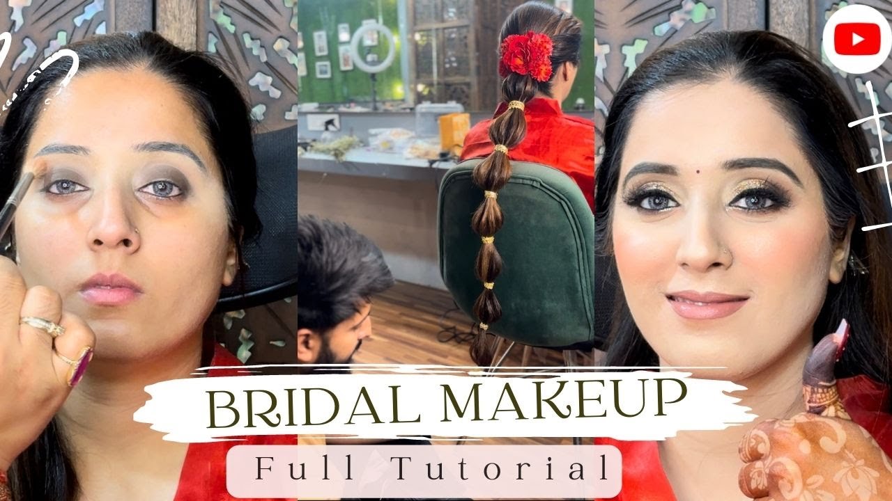 Bridal Makeup Tutorial | HD Bridal makeup Step by Step - YouTube