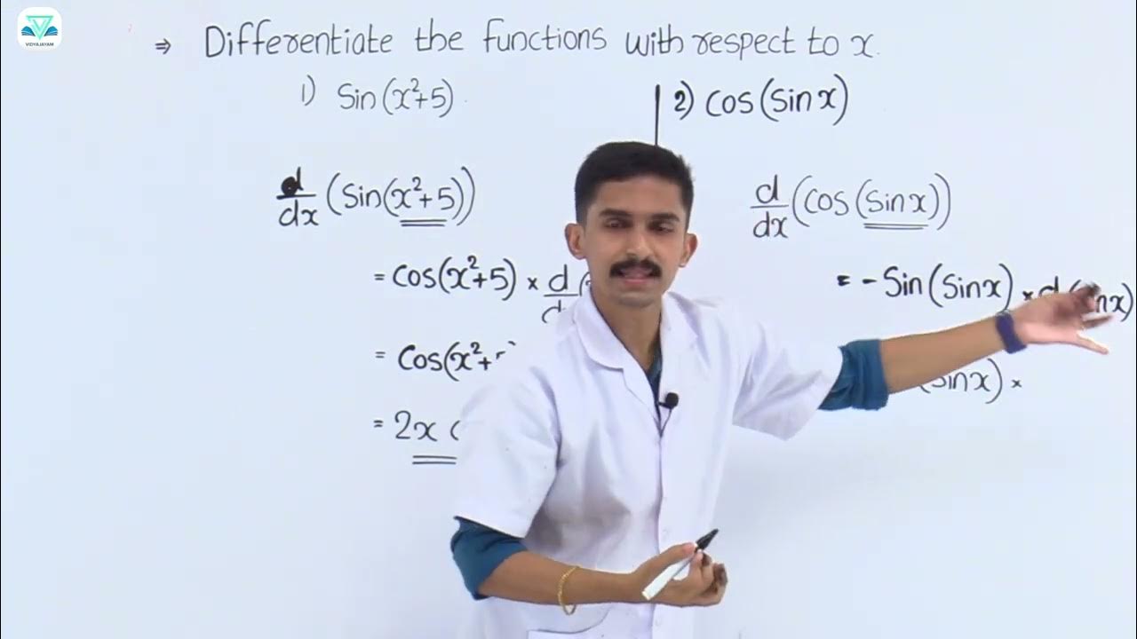 MATHS 5 3 1 DIFFERENTIATION OF COMPOSITE FUNCTIONS EXERCISE 5 2 - YouTube