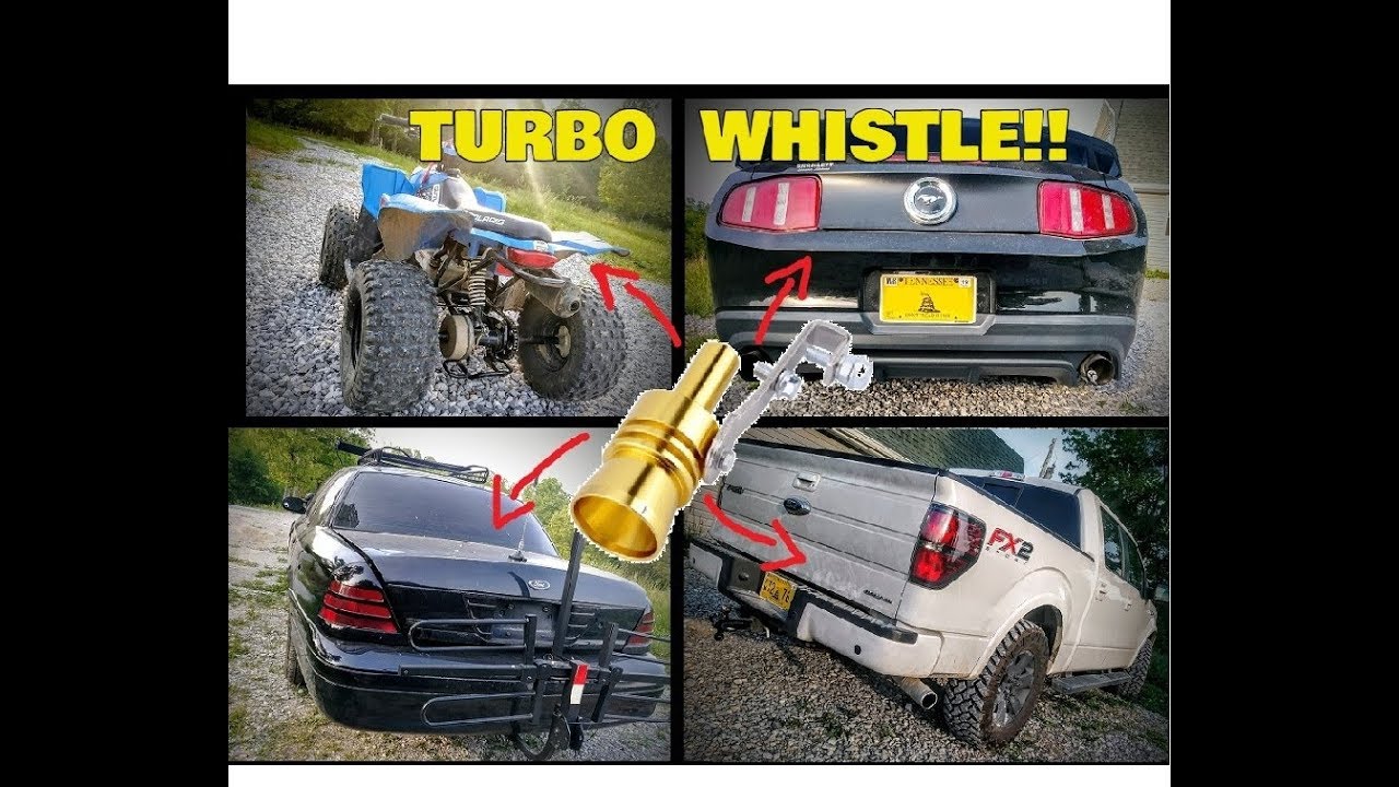 Trying Out a Fake Turbo Whistle on a Bunch of Different Cars!! - YouTube