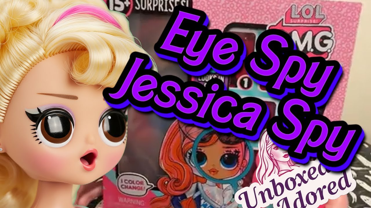 LOL OMG Eye Spy Jessica Spy Unboxing, I LOVE this Doll! - YouTube