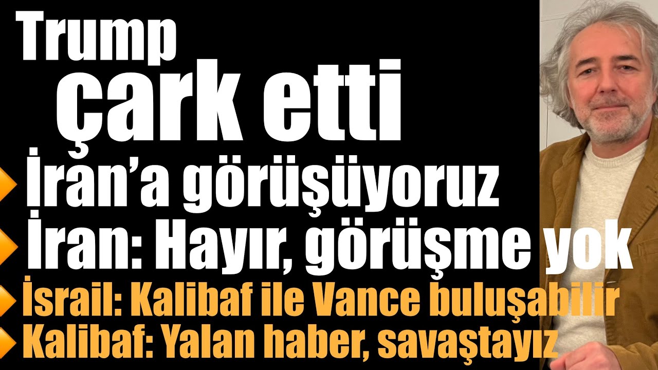 Trump çark etti: İran’la görüşüyoruz… Tahran: Görüşme yok… İsrail ...