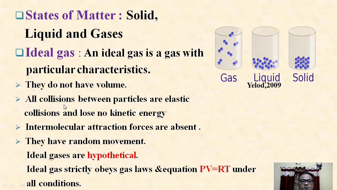 Real Gases : Reason for modification of gas equation - YouTube