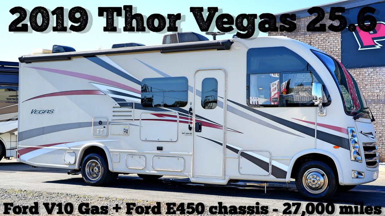 2019 Thor Vegas 25.6 A Class Ford V10 Gas Motorhome from Porter's RV ...