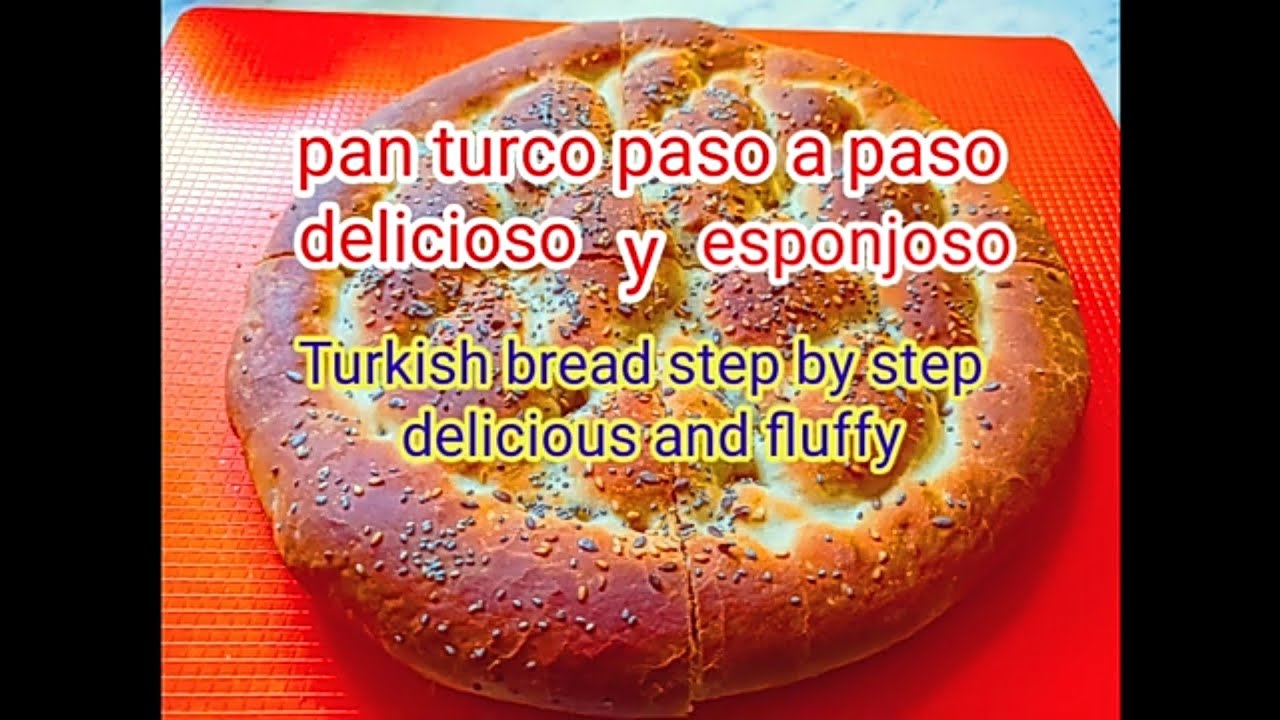 PAN TURCO PASO A PASO 🇪🇦 🇪🇦🇪🇦Turkish bread step by step 🇬🇧 🇬🇧🇬🇧💙💙👇👇👇👇👇♓ ...
