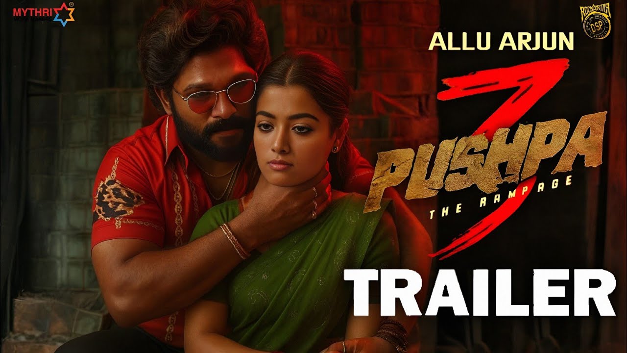 Pushpa 3 Trailer | Allu Arjun | Sukumar | Rashmika | Fahadh Faasil ...