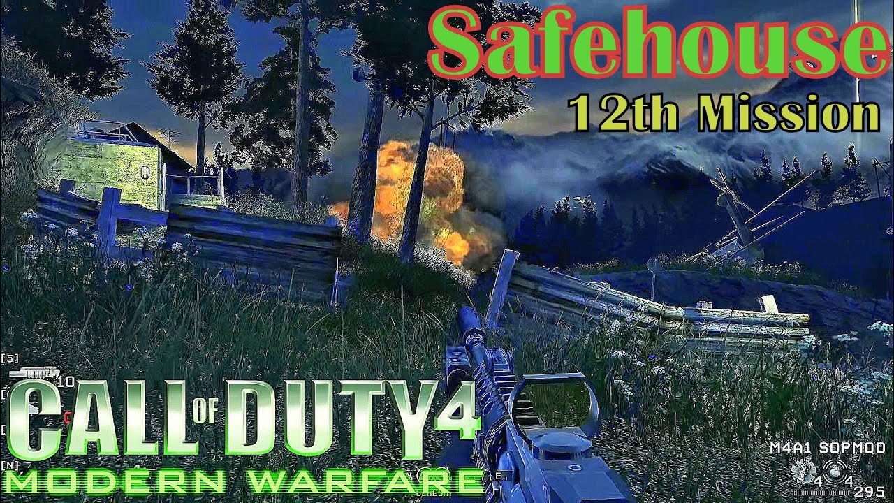 Safehouse | COD4 MW | #012 th Mission - YouTube