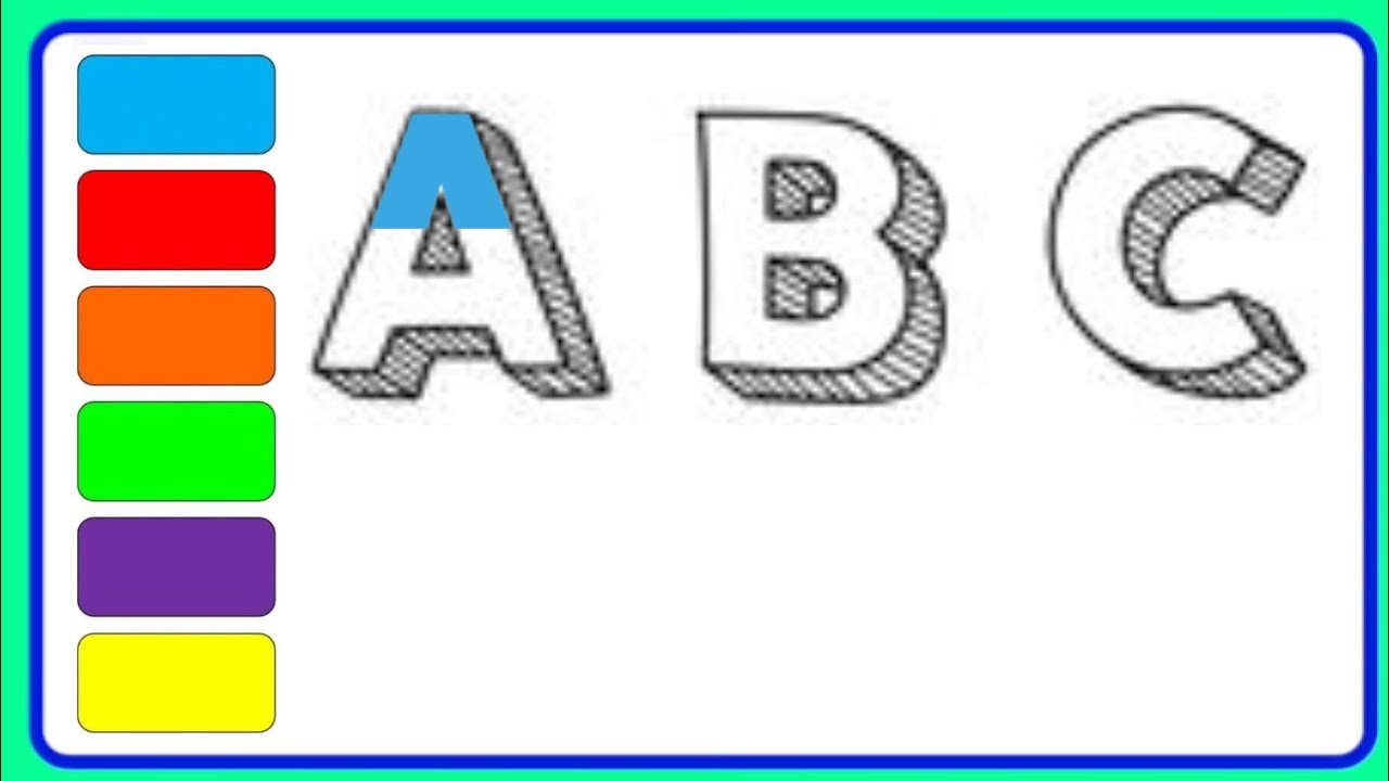ABCD || A to Z || English Classes || English Alphabets ||ABCD practice ...
