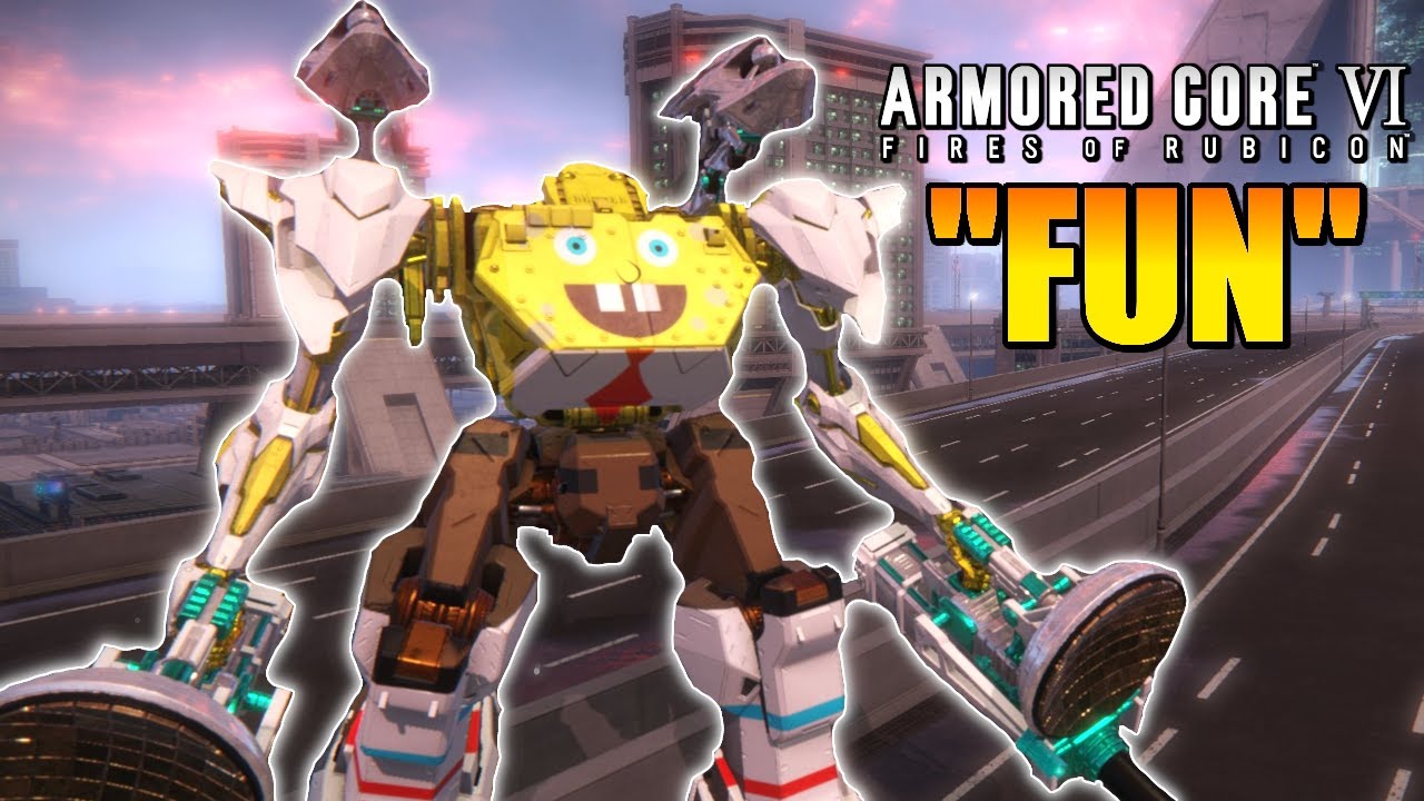 The New "FUN" Meta a Spongebob PvP Memetage | Armored Core 6 - Music ...