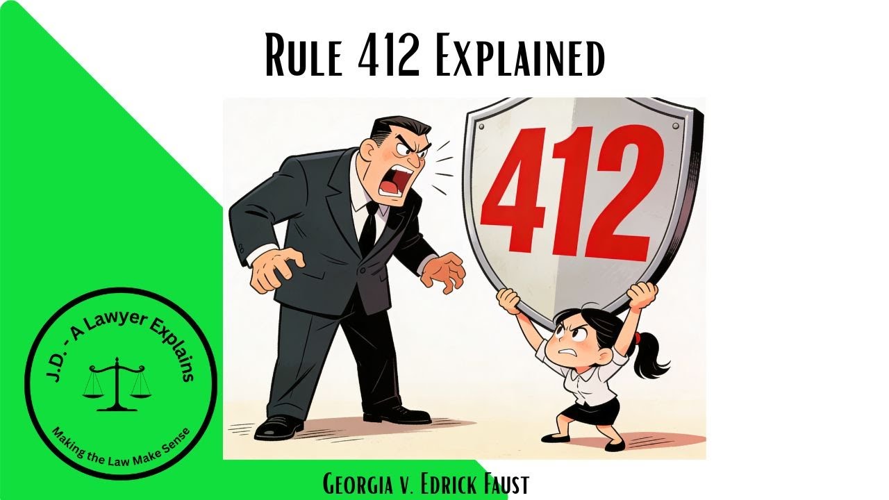 Why SA Shield Laws Exist: Georgia Rule 412, History, and Common Myths ...