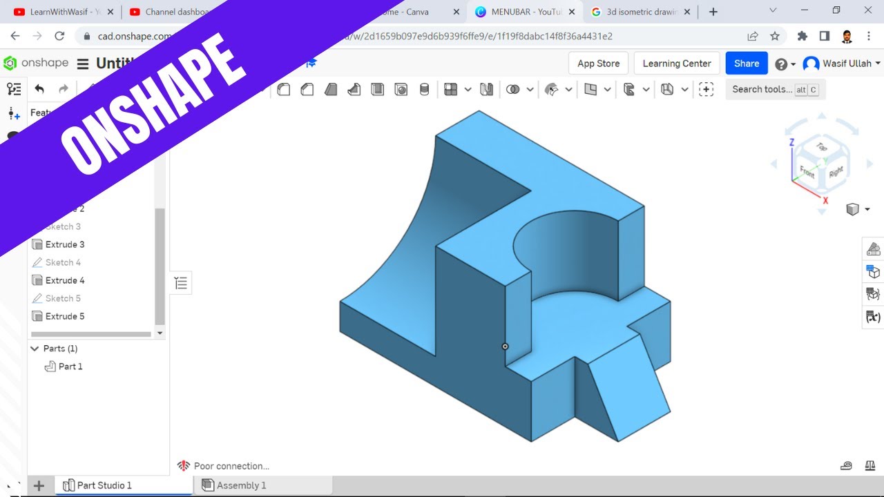 #onshape #tutorial for #beginners - YouTube