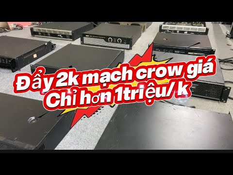Đẩy 2k mạch crow giá sốc 0.333.062.866 - YouTube