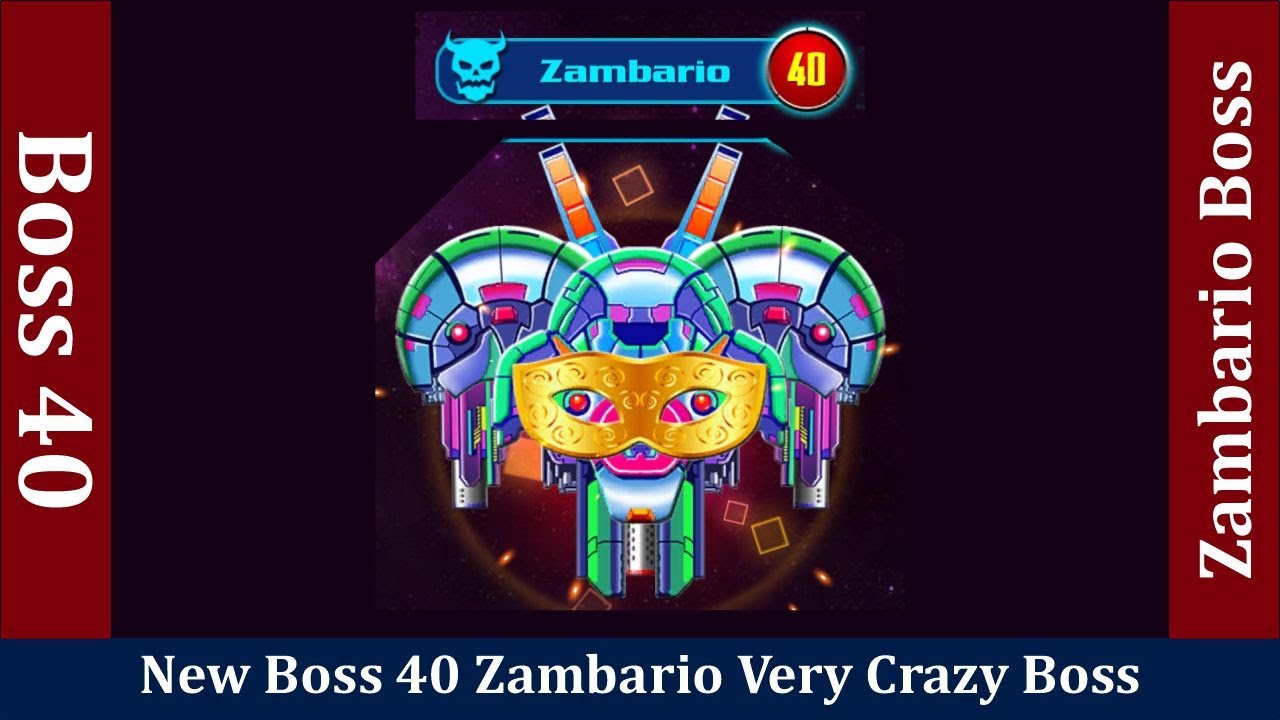 Galaxy Attack: Alien Shooter | Boss Mode | Boss 40 Zambario | By Apache ...