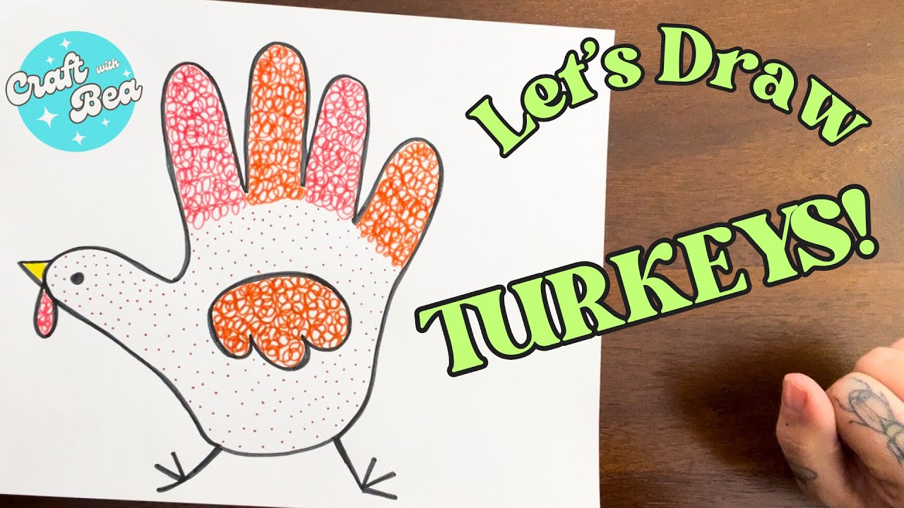 Let’s Draw Turkeys! - YouTube