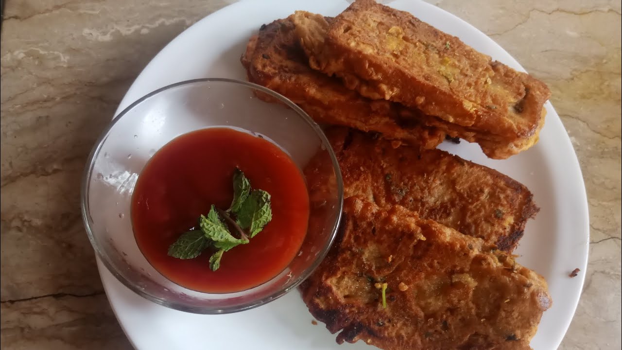 How to make delicious and quick besan chicken sandwich | By Khana ...