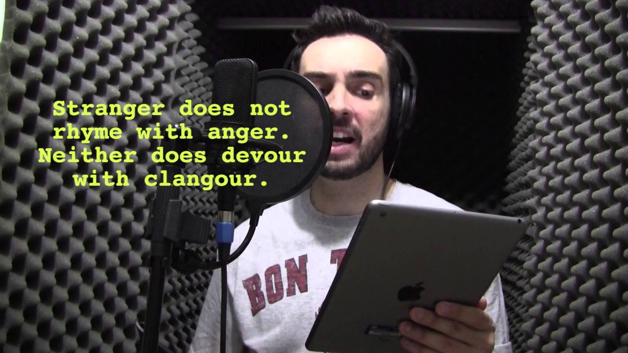 THE CHAOS - English Pronunciation by Dr. Gerard Nolste Trenité - YouTube