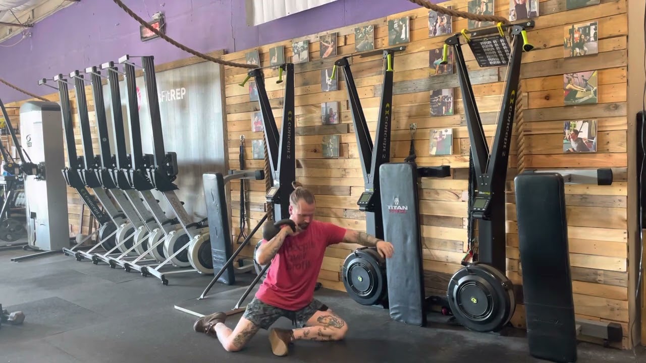 Front Rack Shin Box Hip Lift - YouTube