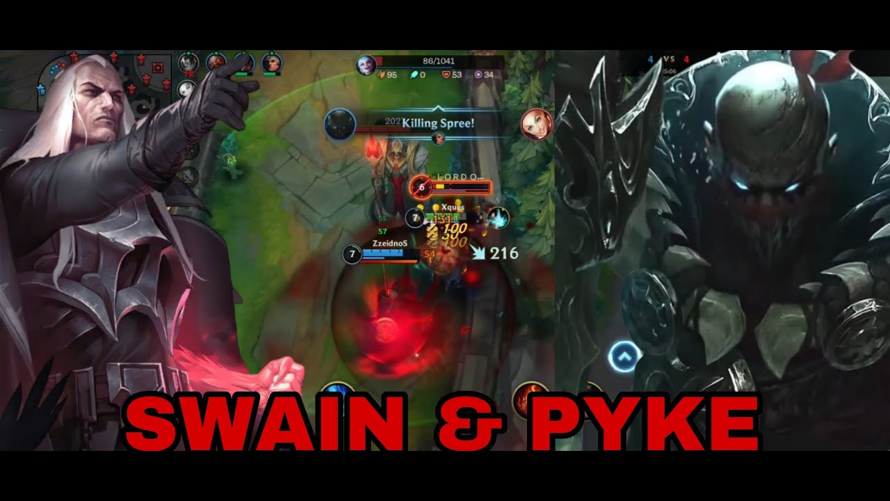Swain and Pyke Bot Lane Domination - OP Synergy with Riot's Dynamic Duo ...