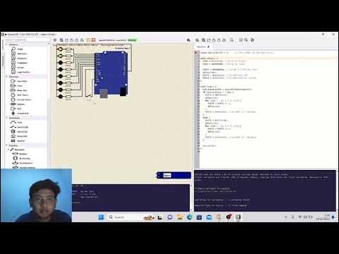 simulasi Arduino switch menggunakan aplikasi simulide - YouTube