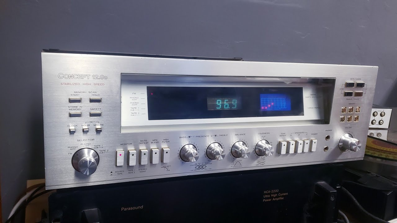 Concept 12.0d Receiver - First Run Out of Shop - 120wpc Gem (Really ...