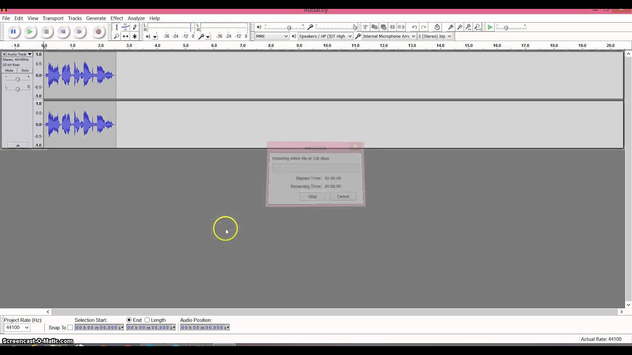 Introduction to Audacity Portable - YouTube