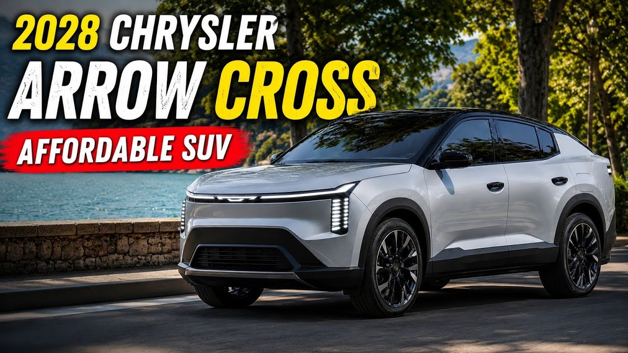 New 2028 Chrysler Arrow Cross – Stylish, Practical & Affordable - YouTube