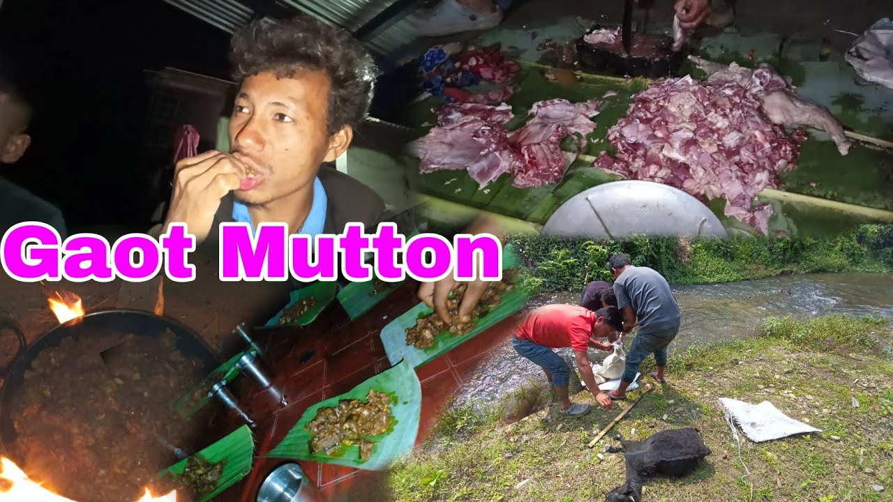 We Are Eting Goat Mutton || बोरमा बेदर होखावबाइ जानाया || Goat Meat ...