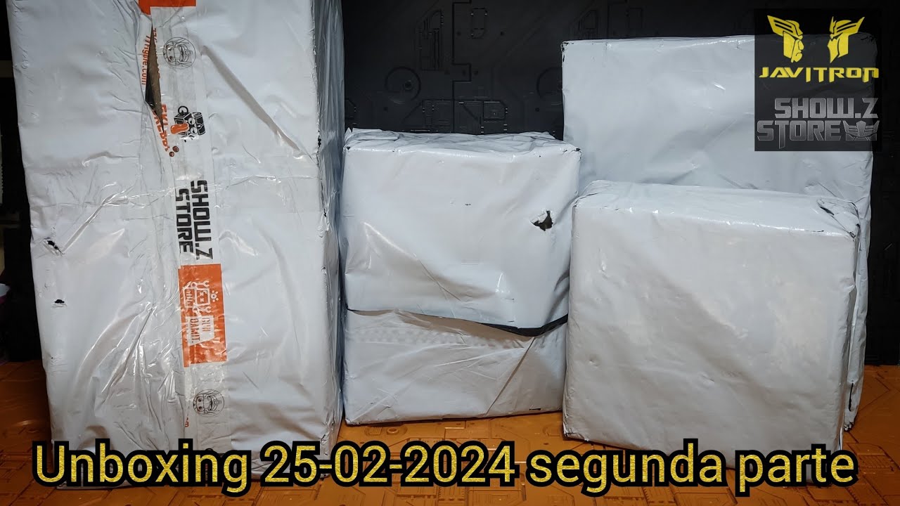 Unboxing 26-02-2024 segunda parte de Transformers de Show.z store por ...