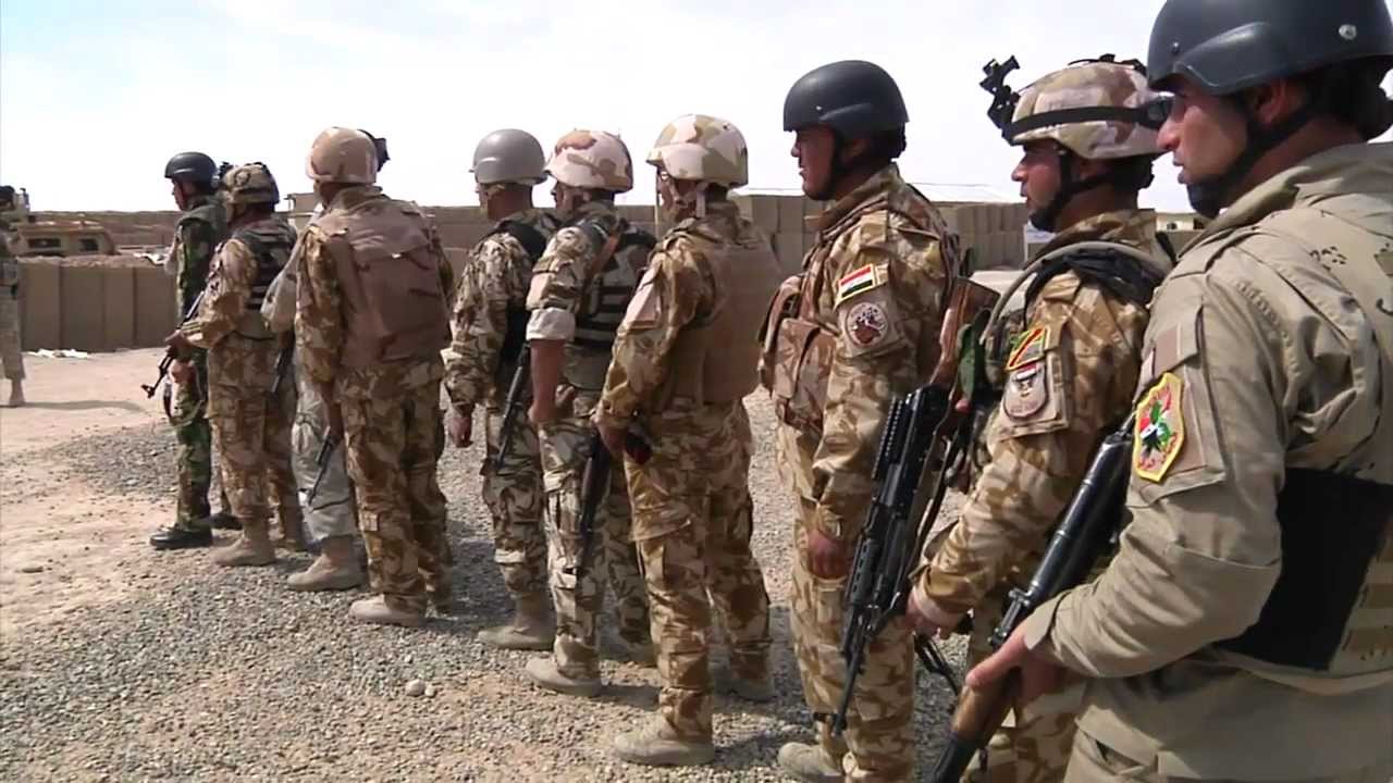 Small Unit Mobile Training Team Assists Iraqi Army - YouTube