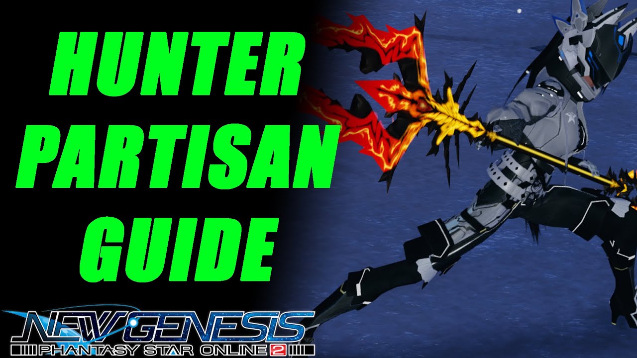 PSO2:NGS Hunter Partisan Guide - YouTube