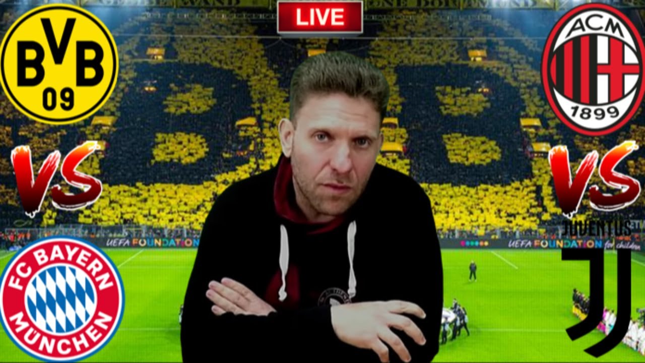 Live σχολιασμός ΜΙΛΑΝ-ΓΙΟΥΒΕΝΤΟΥΣ & ΝΤΟΡΤΜΟΥΝΤ-ΜΠΑΓΕΡΝ με Χατζηνάκο ...