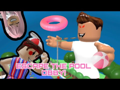 ESCAPE the pool obby 🏊🏻‍♀️🛟 Roblox walkthrough - YouTube