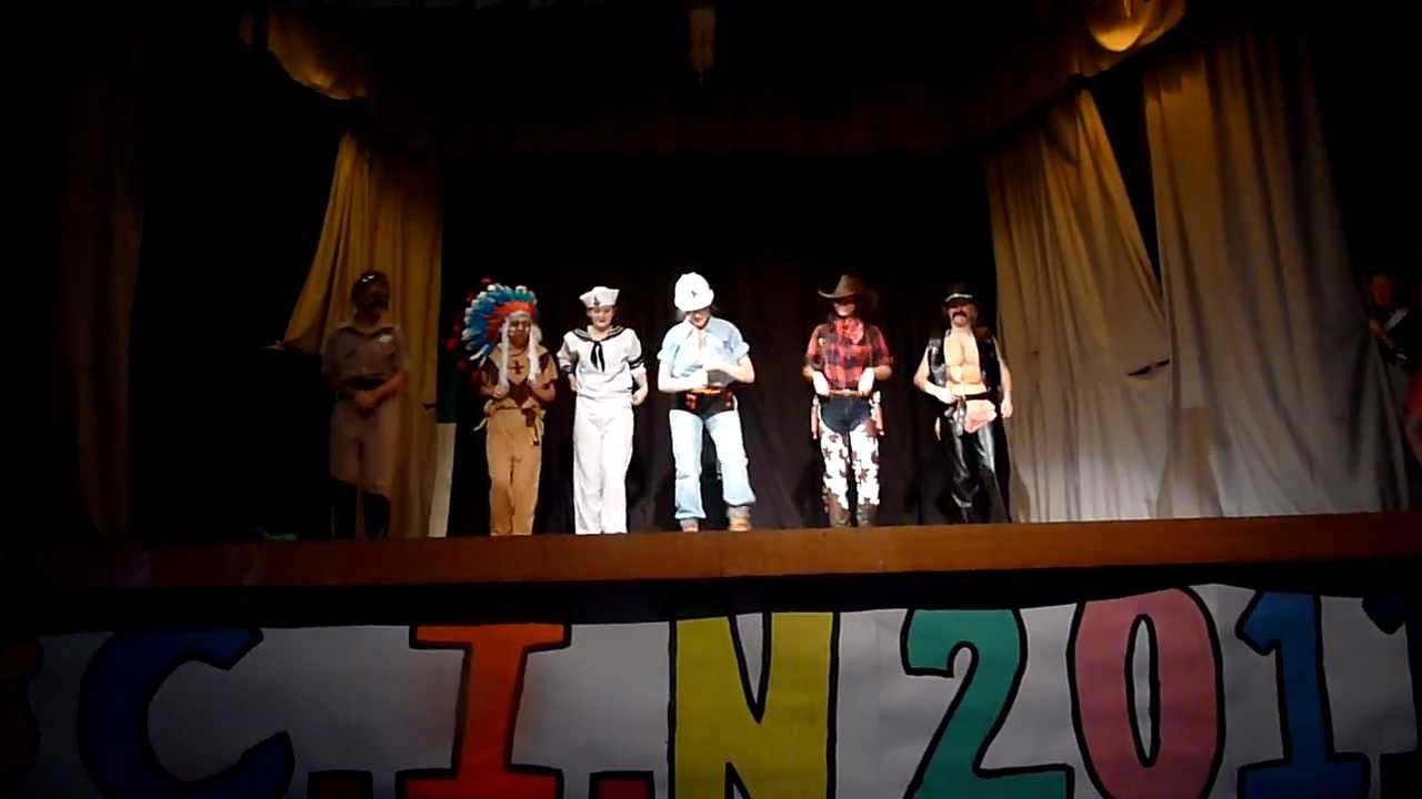 YMCA/Macho man dance CIN - YouTube