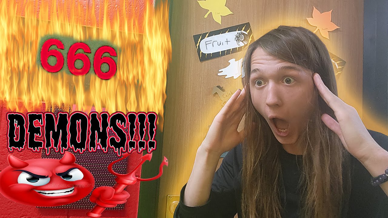 DEMONS IN DORM ROOM 666 - YouTube