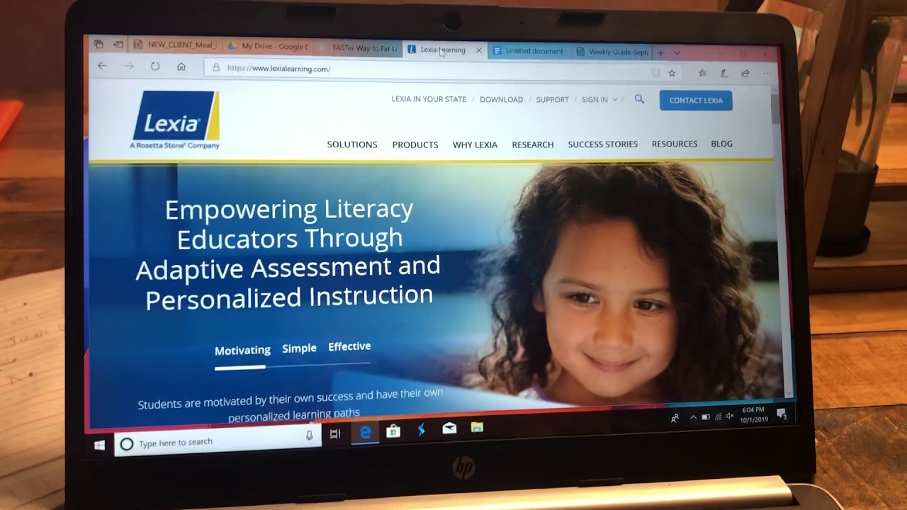 Updated Lexia login - YouTube