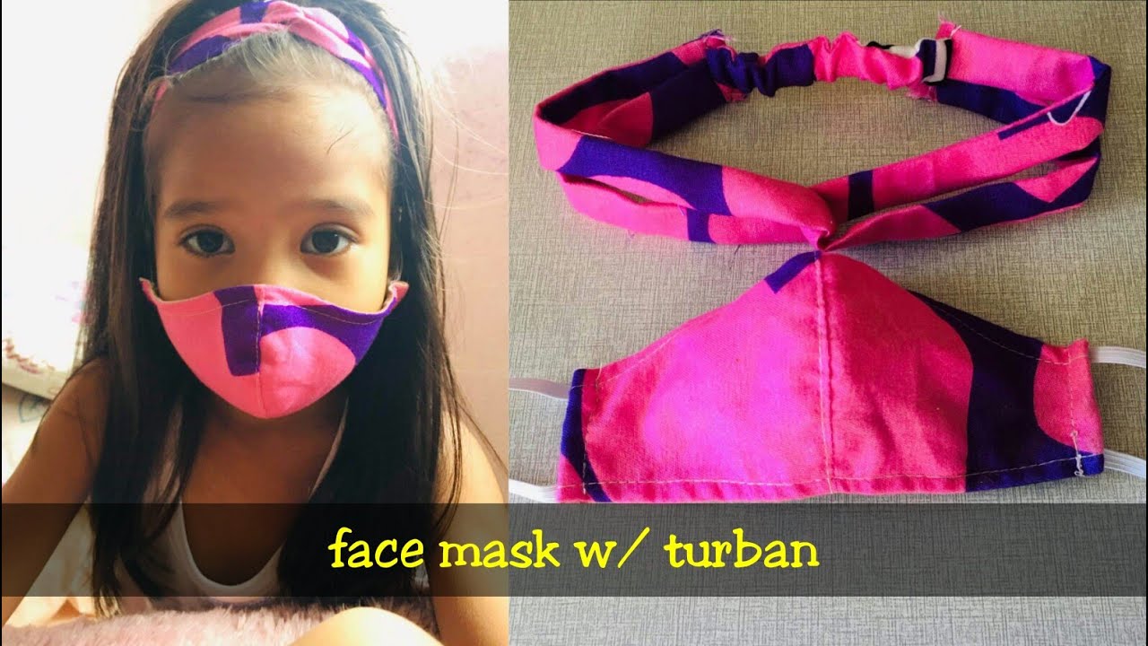 Face mask with turban - YouTube