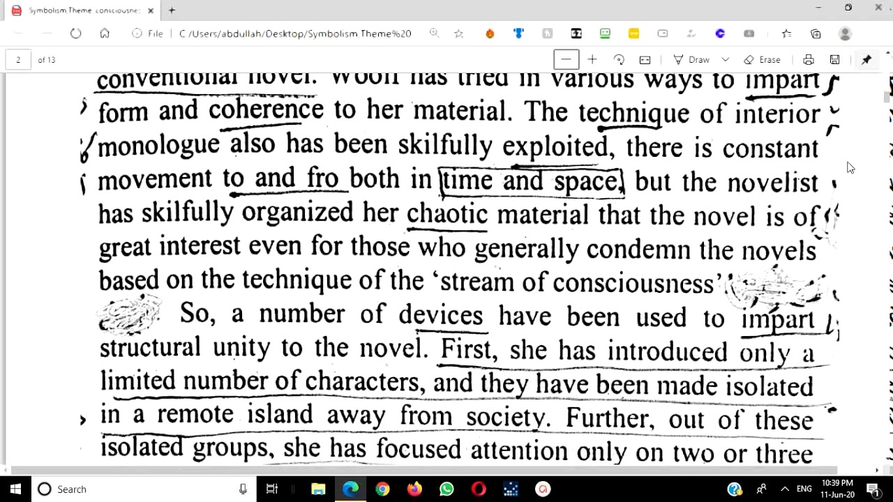 Stream of Consciousness-Virginia Woolf _To the Lighthouse - YouTube