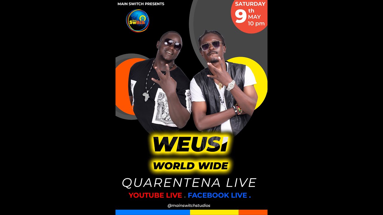 Weusi Wold Wide Live Set (Quarentena 1st Edition) - YouTube