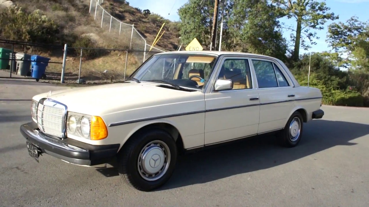 1983 Mercedes 240D.W123 Diesel 87k Orig Miles 1 Owner - YouTube