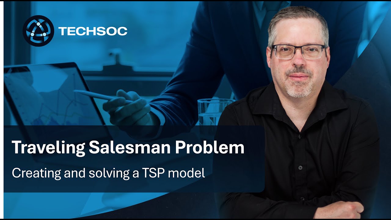Create a Traveling Salesman Problem model - YouTube