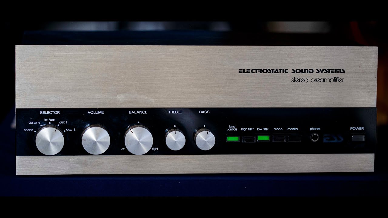 ESS Stereo Preamp- Vintage Audio Review Episode #167 - YouTube