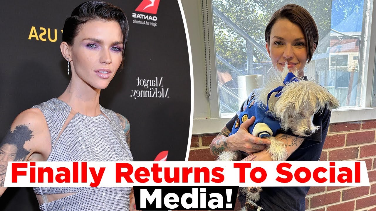 Ruby Rose Returns To Social Media After Alarming Post - YouTube