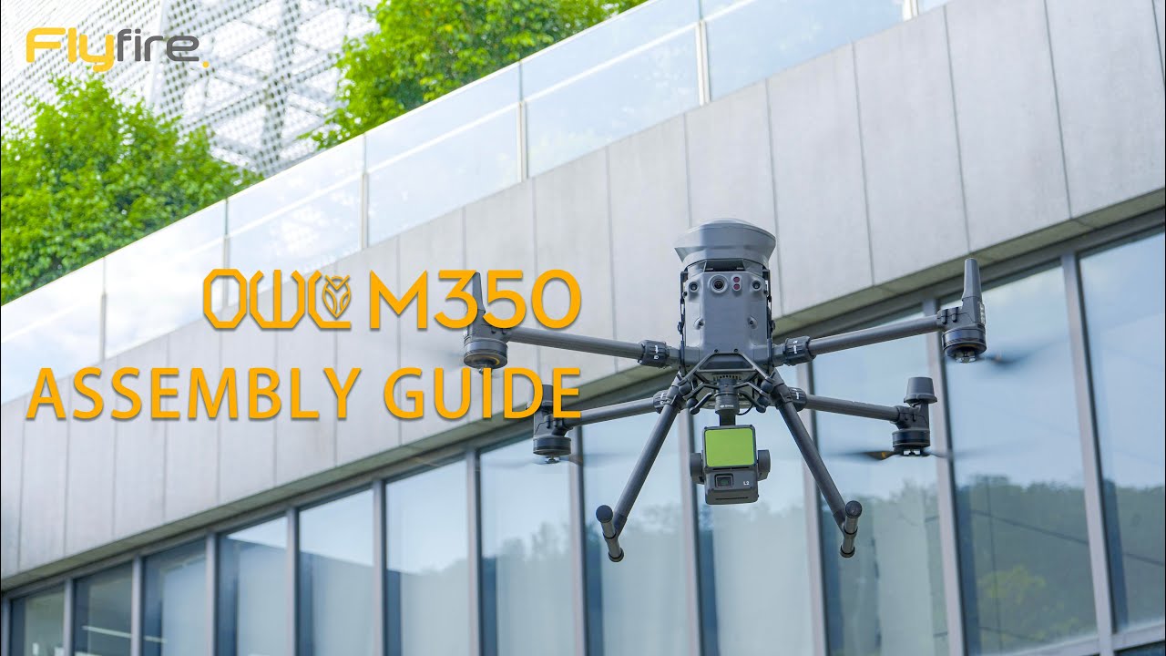 Flyfire Technology DJI M350 Parachute installation - YouTube
