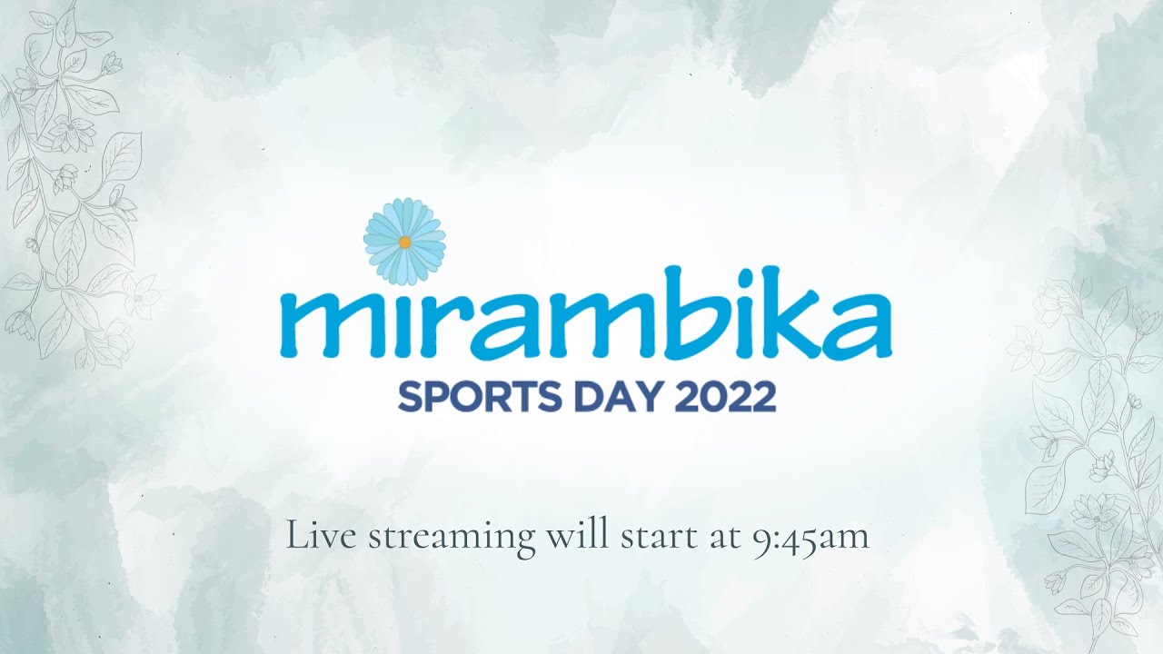 Mirambika Sports Day 2022 - YouTube
