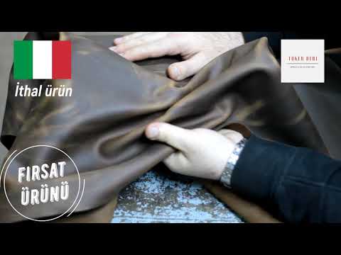 Fındık Rengi Crazy Horse - Toker Deri