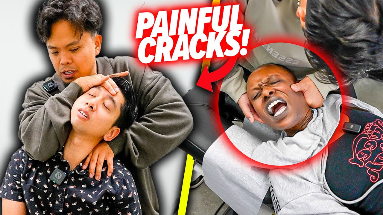 THE **GREATEST** NECK CRACKS EVER! 😱| Chiropractic Back & Neck Pain ...