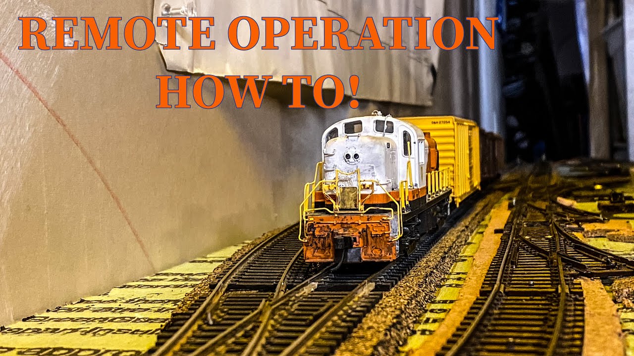 How YOU Can Operate a Model Railroad ANYWHERE In the World! - YouTube